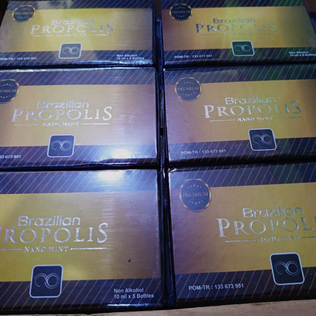 Jual brazilian propolis nano mint premium 10ml isi 5 botol original I ...