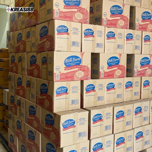 Jual Milk Barn Susu Kental Manis 500gr (isi 48) / 1kg (isi 20) - KARTON ...