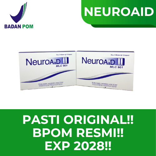 Jual NEUROAID II MLC 901 READY STOCK BOX ISI 60 !! | Shopee Indonesia