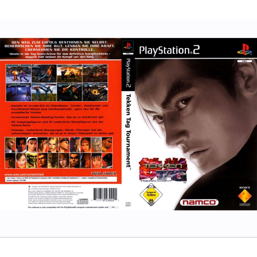 Jual Kaset Ps2 Tekken Tag Tournament - Kaset Game PlayStation 2 ...