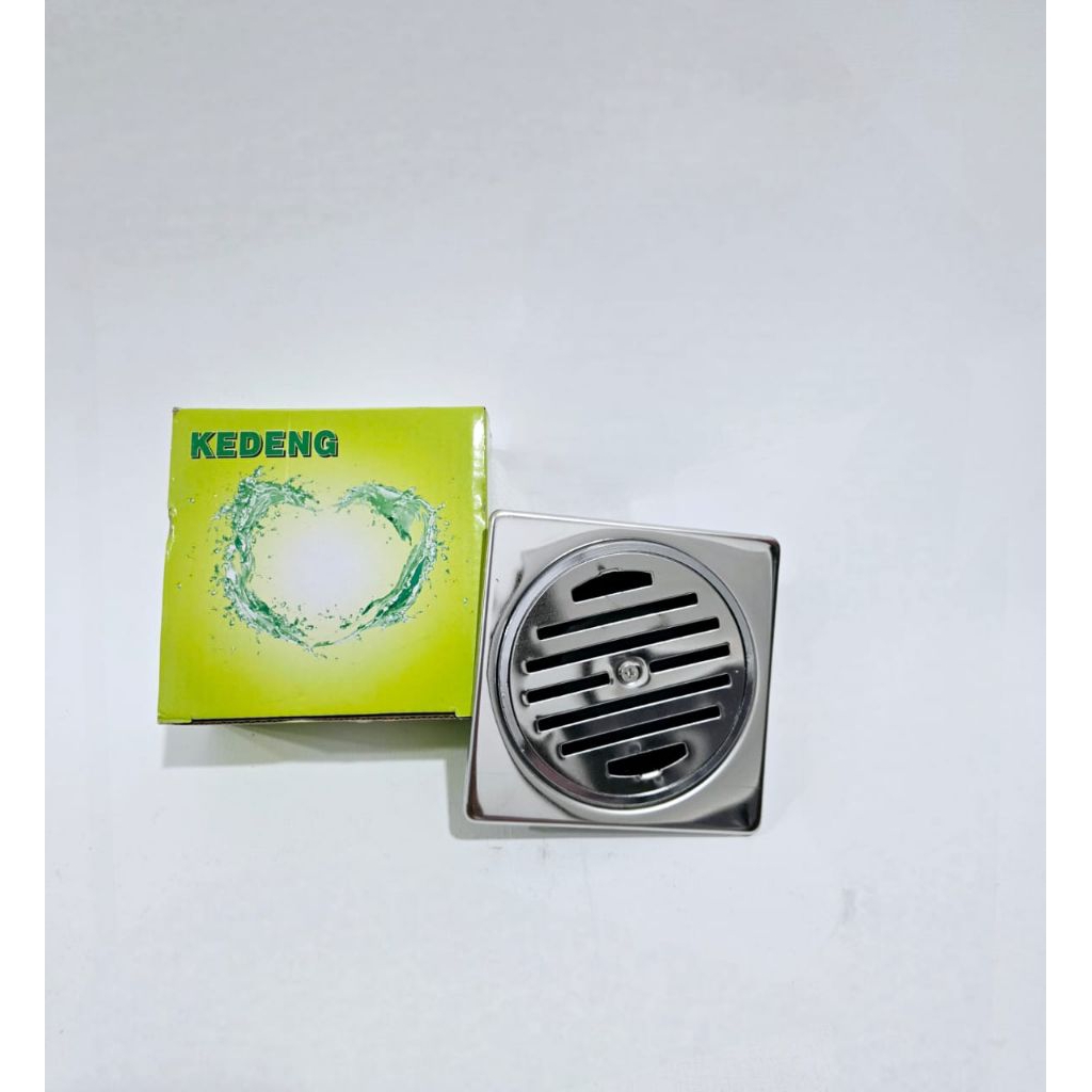 Jual Saringan Got Stainless 4" Kedeng / Saringan Model Toto / Floor Drain Stainless Kamar Mandi ...