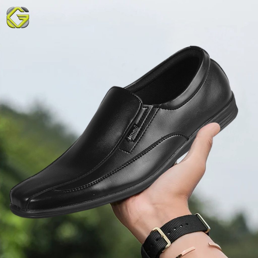 Jual Sepatu Pantofel Pria Pantofel Hitam Pria Sepatu Kulit Sepatu ...