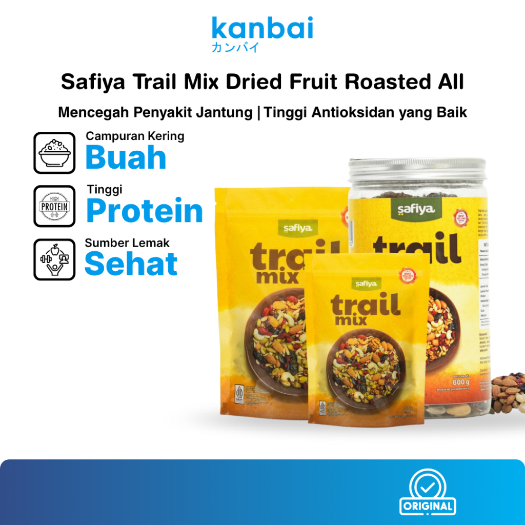 Jual Trail Mix Kacang Buah Kering | Snack Camilan Sehat Sereal Roasted ...