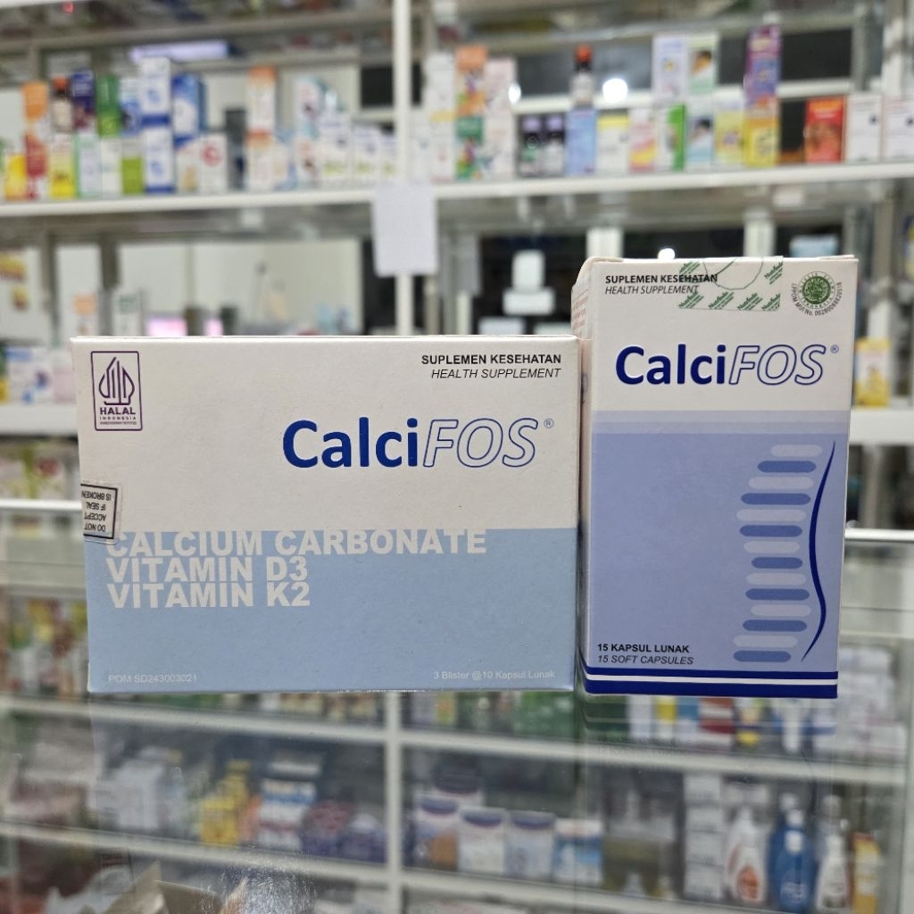 Jual Calcifos Suplemen Tulang Kalsium dan vitamin D3 | Shopee Indonesia