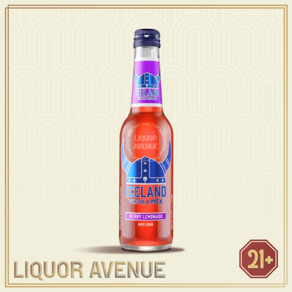 Jual ICELAND Vodka Mix Berry Lemonade 275ml | Shopee Indonesia