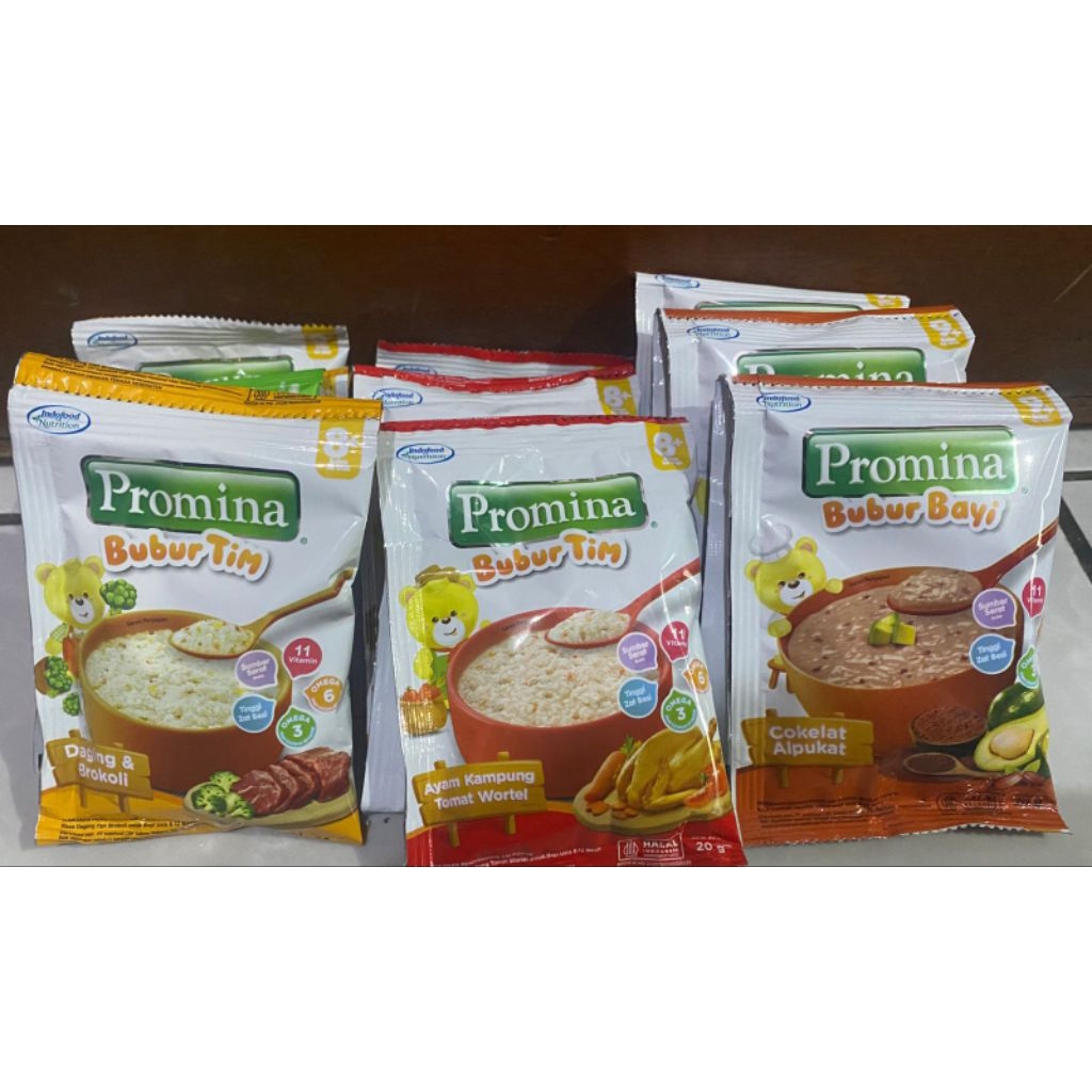 Jual Promina Bubur Tim 8+ (PER 5 SACHET) | Shopee Indonesia