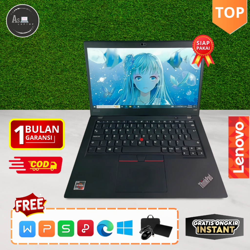 Jual Laptop Lenovo Thinkpad X395 E575 Amd Ryzen 5 Pro Layar 13 inch ...