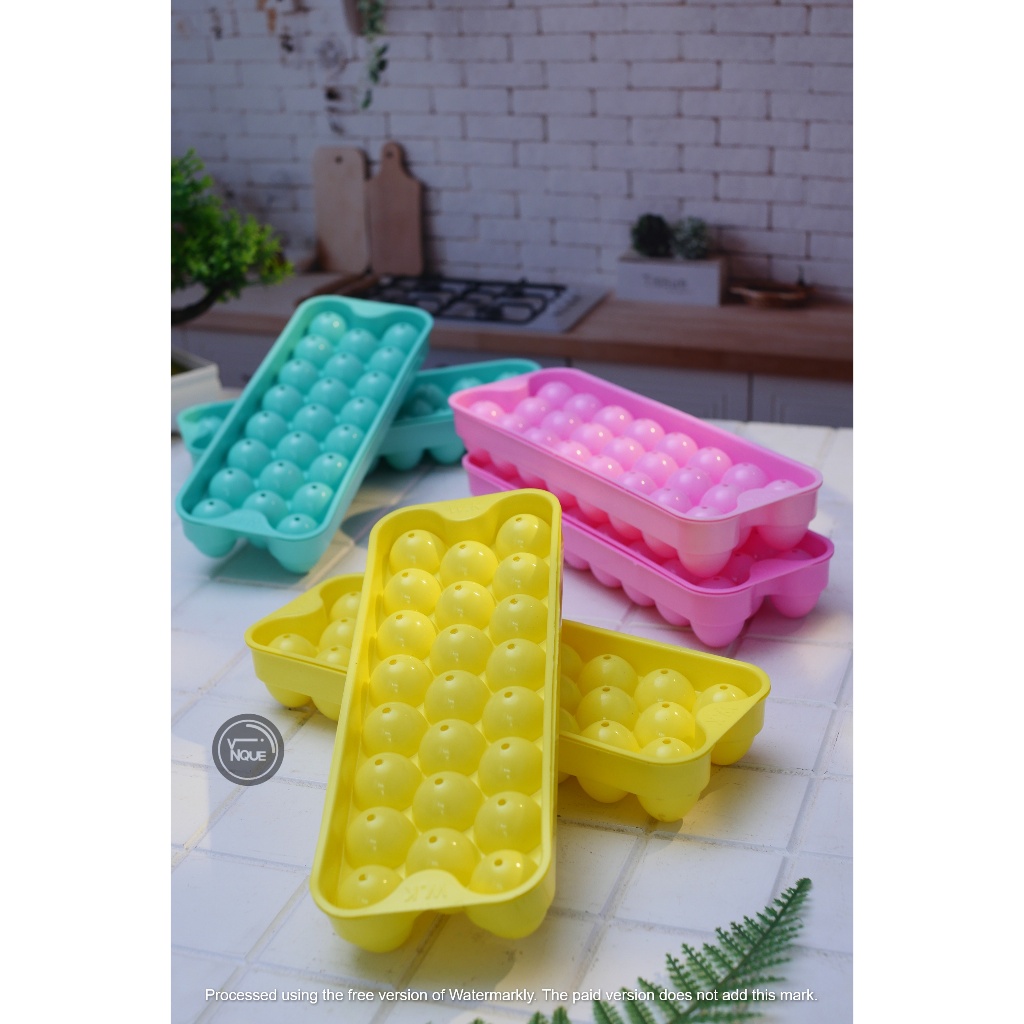 Jual Cetakan Es Batu & Jelly Bulat Serbaguna — Untuk Es, Puding, dan ...