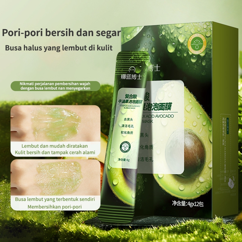 Jual [ORI] Dr. Nalan Masker Busa Avokad + Asam Kompleks - Auto Foam 10 ...