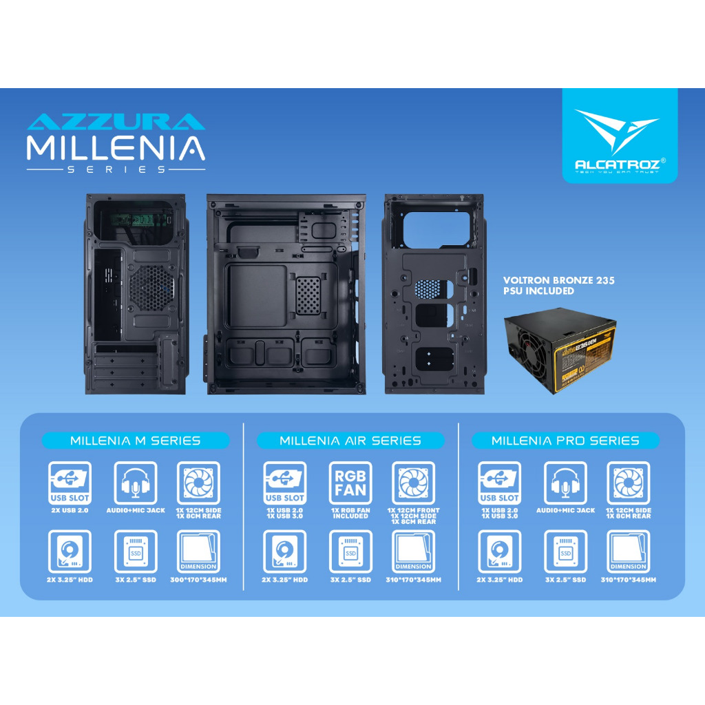 Jual Casing Azzura Milenia M Series (M100, M200, M300, M500, M600, M900 ...