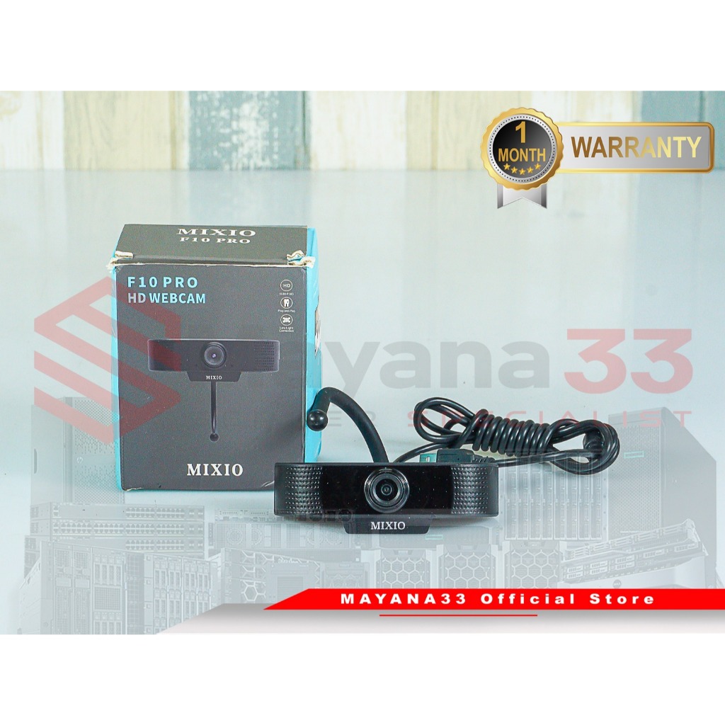 Jual MIXIO Webcam Mixio F10 Pro Full HD 1080p | Shopee Indonesia