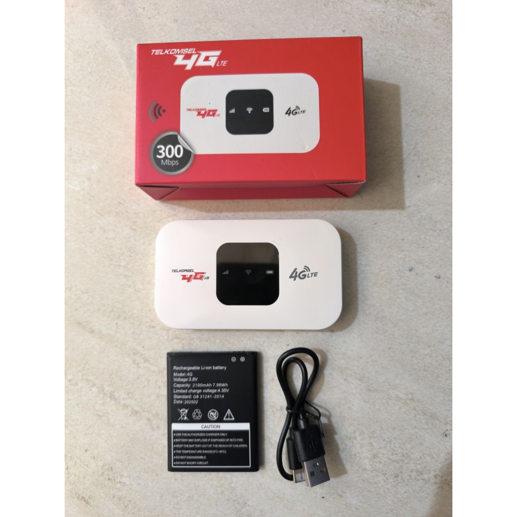 Jual Modem WIFI 4G LTE 300Mbps MIFI Baterai | Shopee Indonesia
