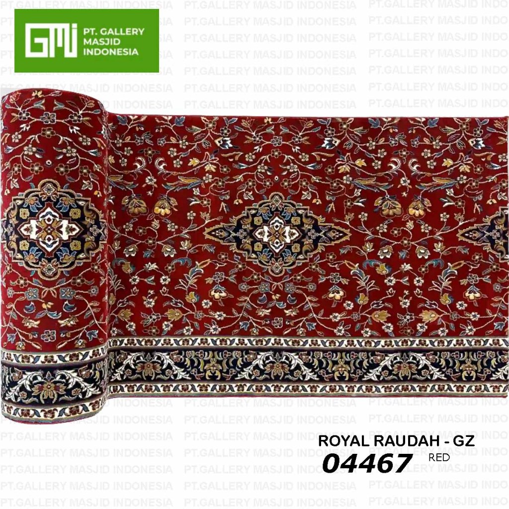 Jual PT. GMI - Karpet Masjid Nabawi Turki Empuk Tebal 22mm Royal Raudah ...