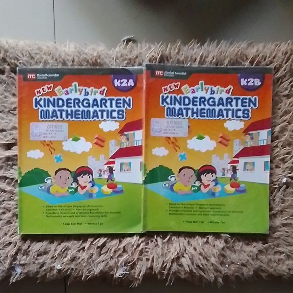 Jual NEW Earlybird KINDERGARTEN MATHEMATICS K2 A ,dan K2B | Shopee ...