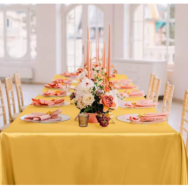 Jual Taplak Meja Kain Polos Murah Table Runner Set Dekorasi Meja Pesta ...