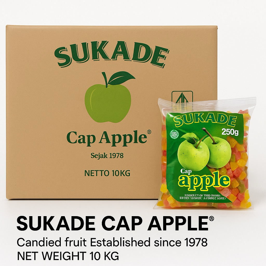 Jual Sukade Cap Apple 10KG (1 DUS) – Sukade Warna-Warni Grosir Kualitas ...