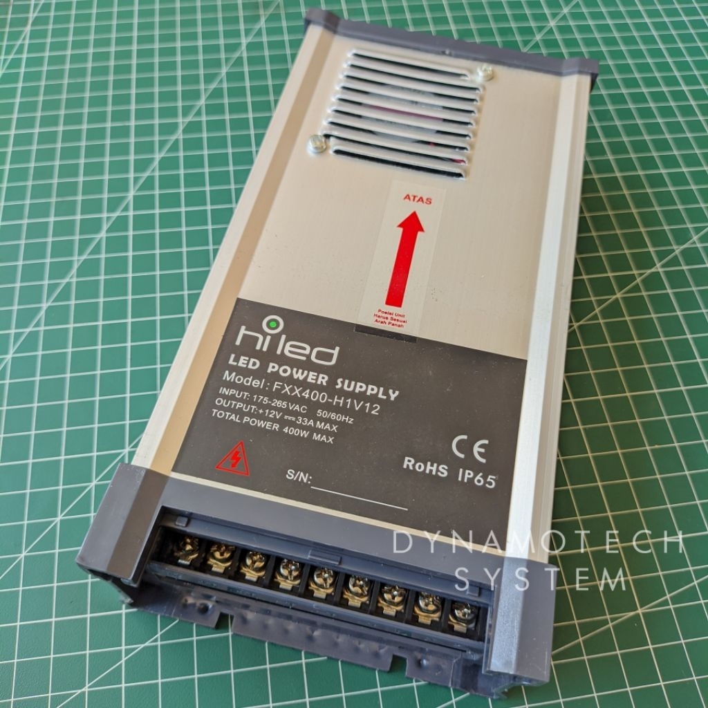 Jual Power Supply LED HILED 12V 33A 400W Model FXX400-H1V12 adaptor Led ...