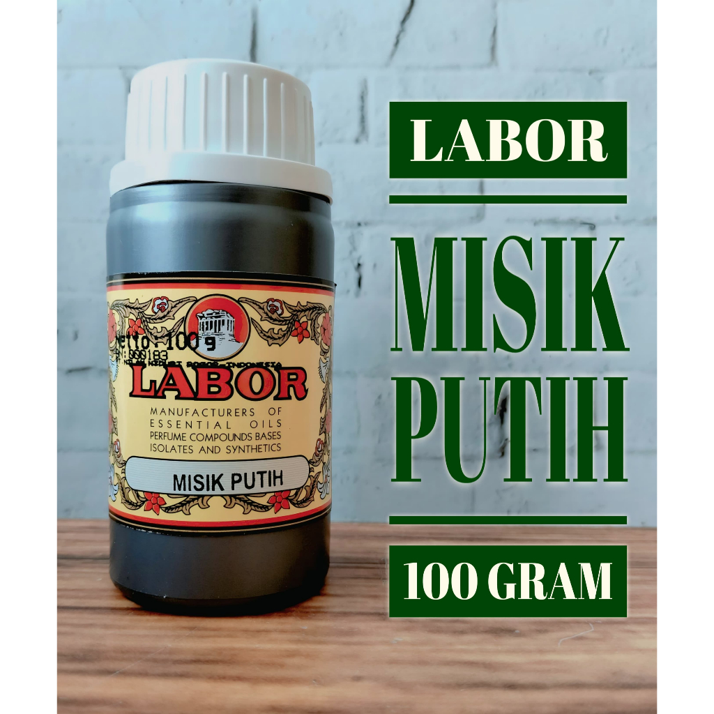 Jual MISIK PUTIH BY LABOR - BIBIT PARFUM KEMASAN SEGEL 100 GRAM SEARAH ...