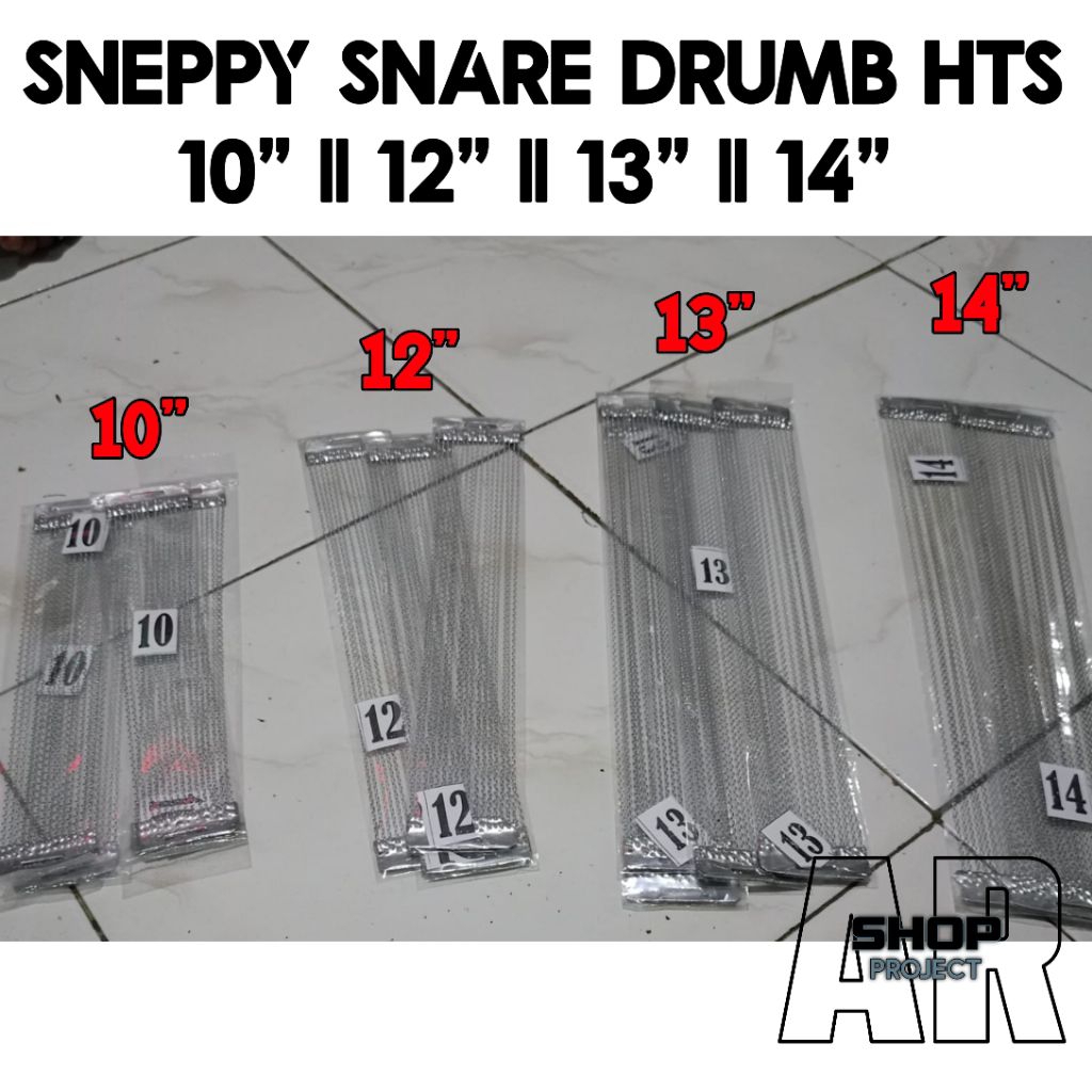Jual Sneppy snare drumb hts 10" 12" 13" 14" || Tajon || Drumband || Hts ...