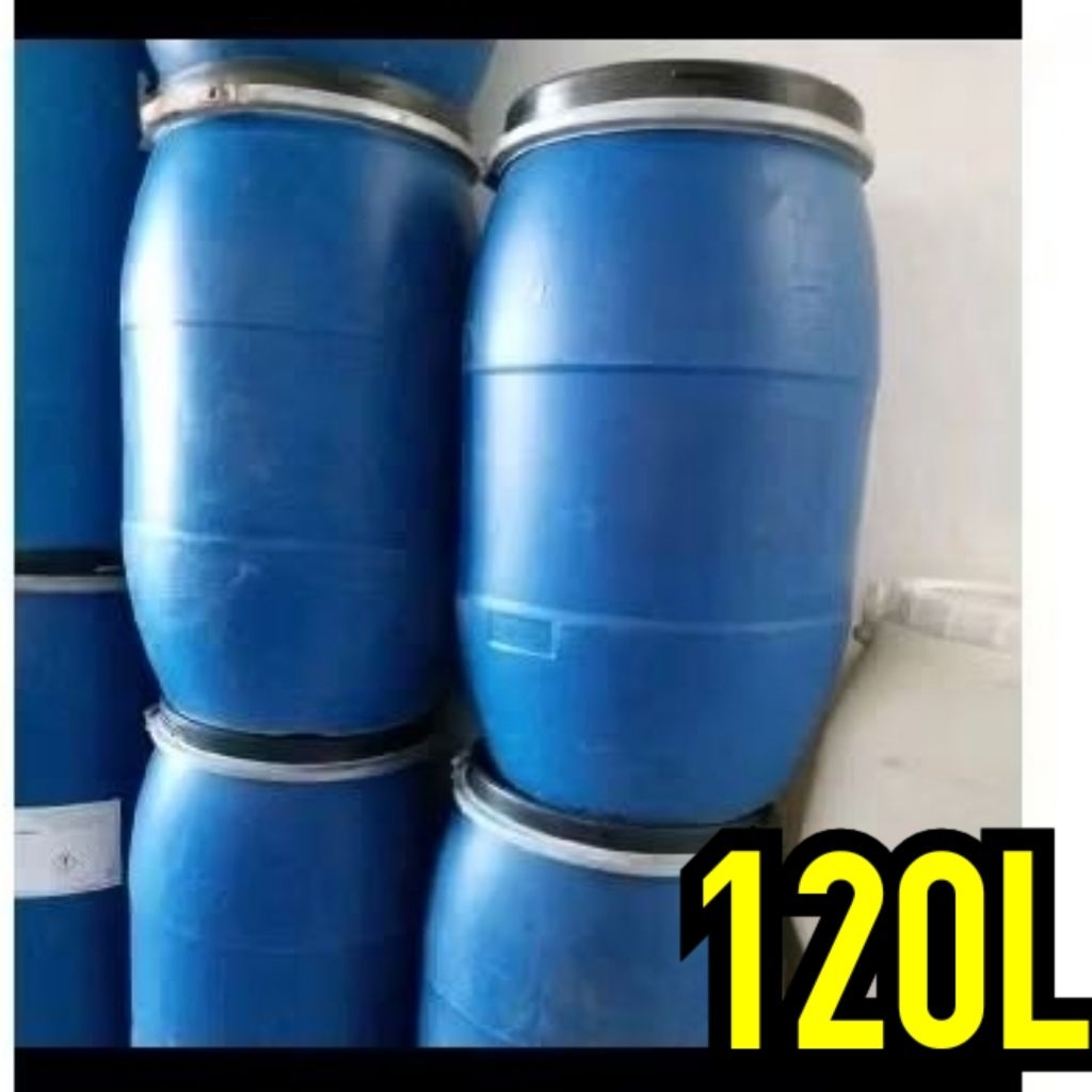 Jual tong plastik 120liter.drum air.drum silase pakan ternak.tandon air ...