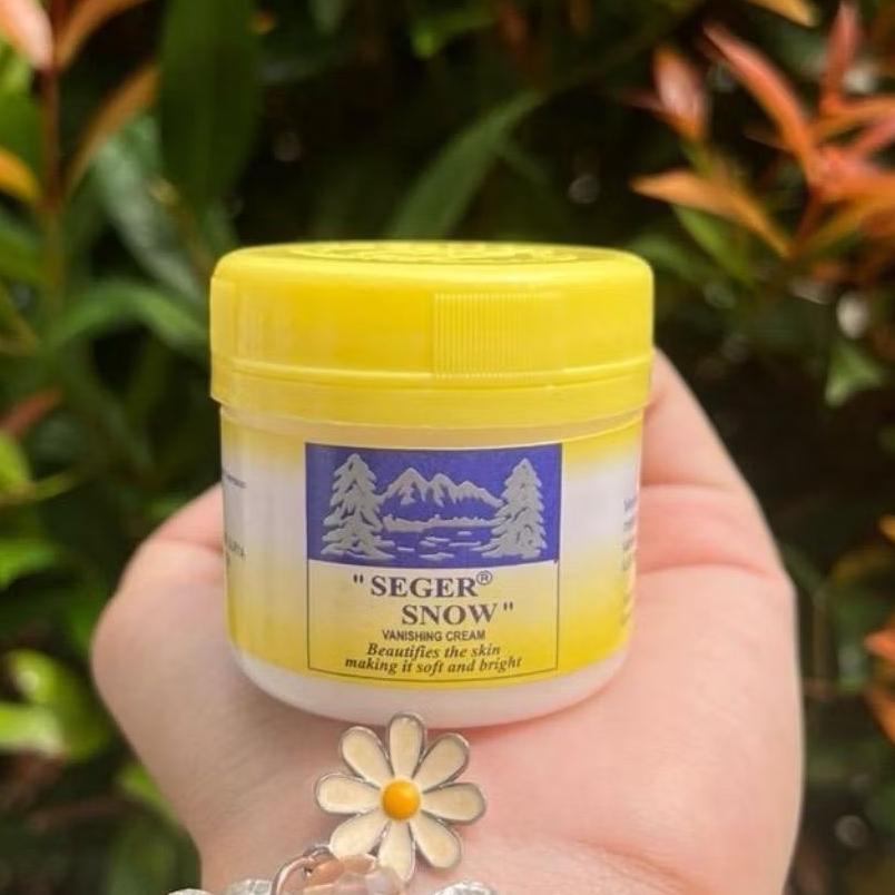Jual 1pcs Seger Snow Vanishing Cream 35gr Halal BPOM Krim Pelembab ...
