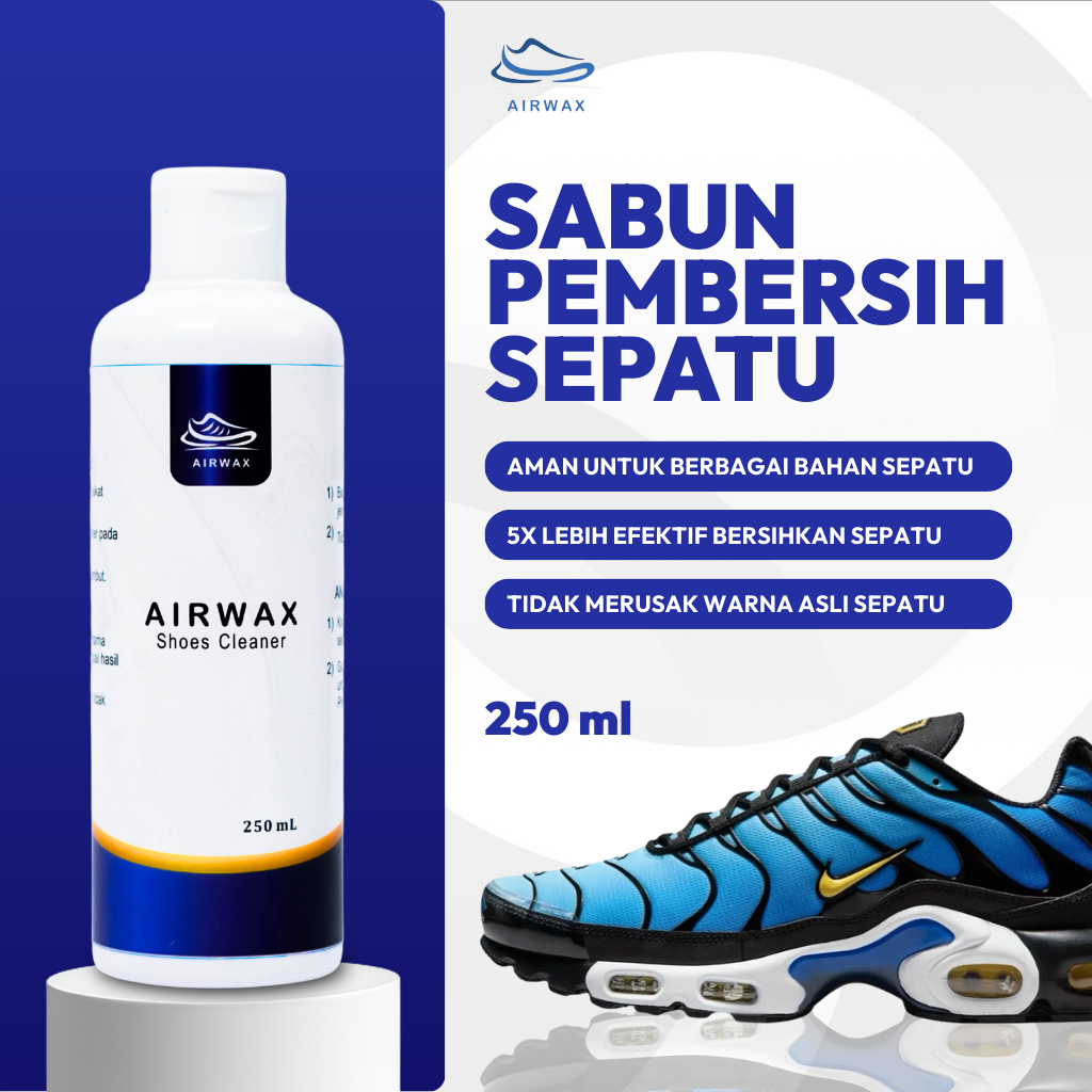 Jual AIRWAX - Pembersih Sepatu Shoe Cleaner Sabun Cuci Sepatu Super ...