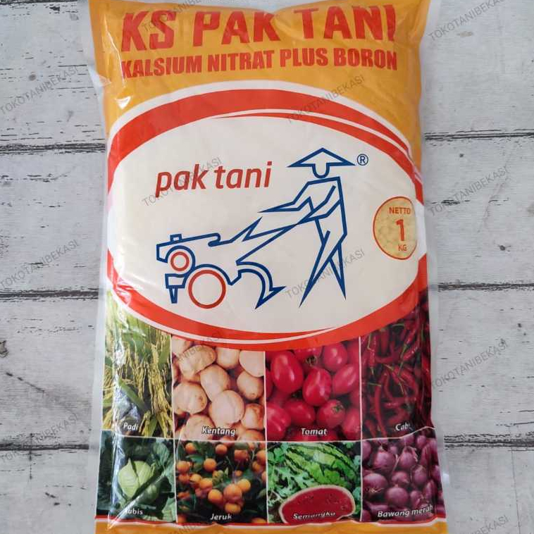 Jual Pupuk kalsium nitrat plus boron 1kg ks pak tani | Shopee Indonesia