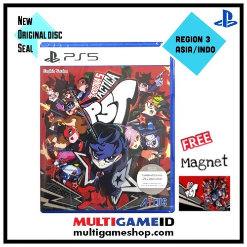 Jual PS5 Persona 5 Tactica / P5T +Magnet English Asia R3 Version | Shopee Indonesia