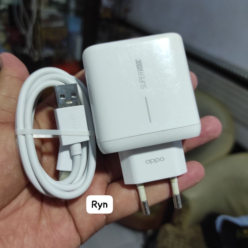 Jual charger Oppo realme 65 watt ( supervooc & superdart ) second ...