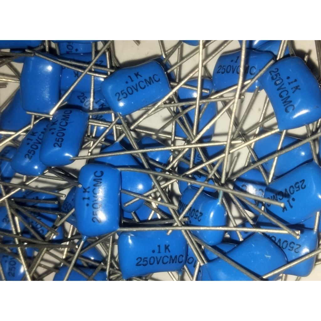 Jual Kapasitor Mylar 104_100nf 250v (5pcs) | Shopee Indonesia