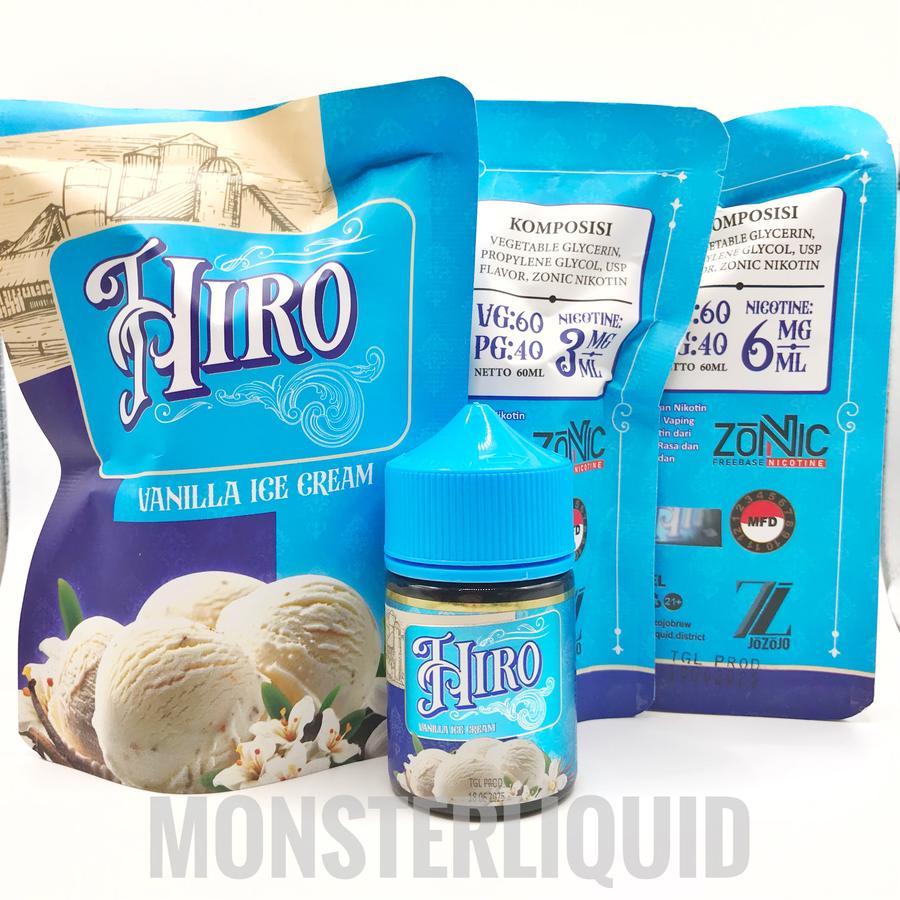 Jual HIRO VANILLA ICE CREAM BY JOZOJO BREW 3MG 6MG 60ML LIQUID | Shopee ...