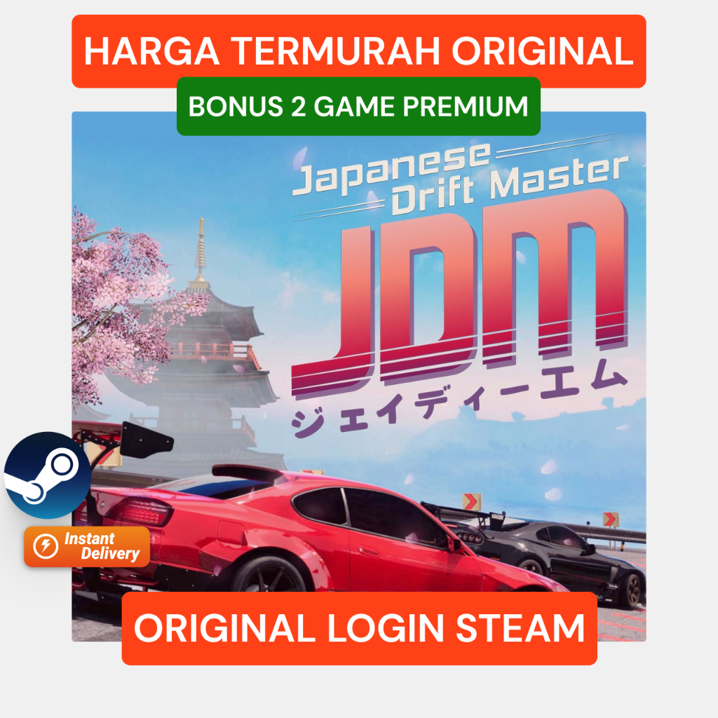 Jual JDM Drift Master Original Steam Game Laptop PC Steam Deck Ayaneo ...