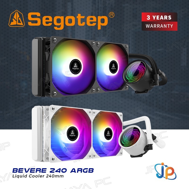 Jual Segotep BeVere 240 ARGB - CPU AIO Liquid Cooler Fan 240mm | Shopee ...