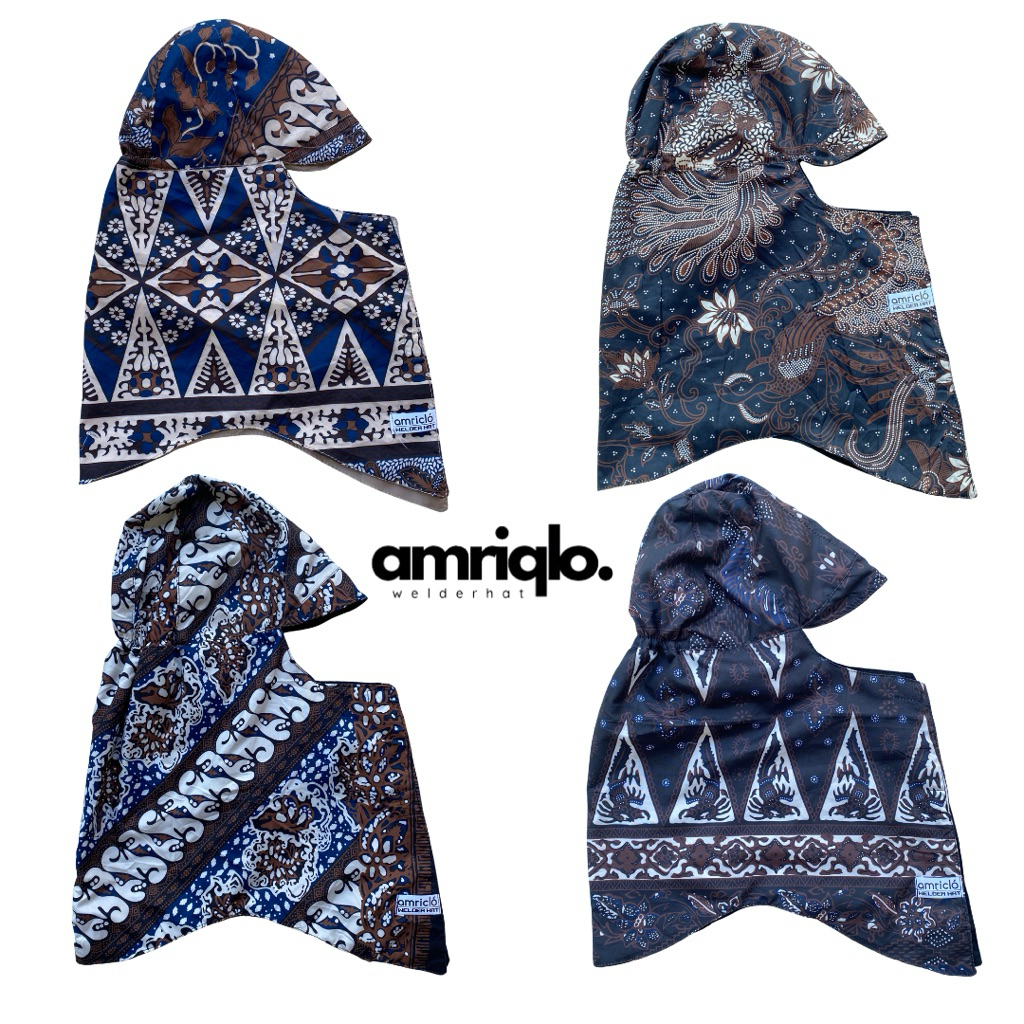 Jual [MOTIF TERBARU] Tupung Kerpus Proyek Sebo Topi Welder Batik Random ...