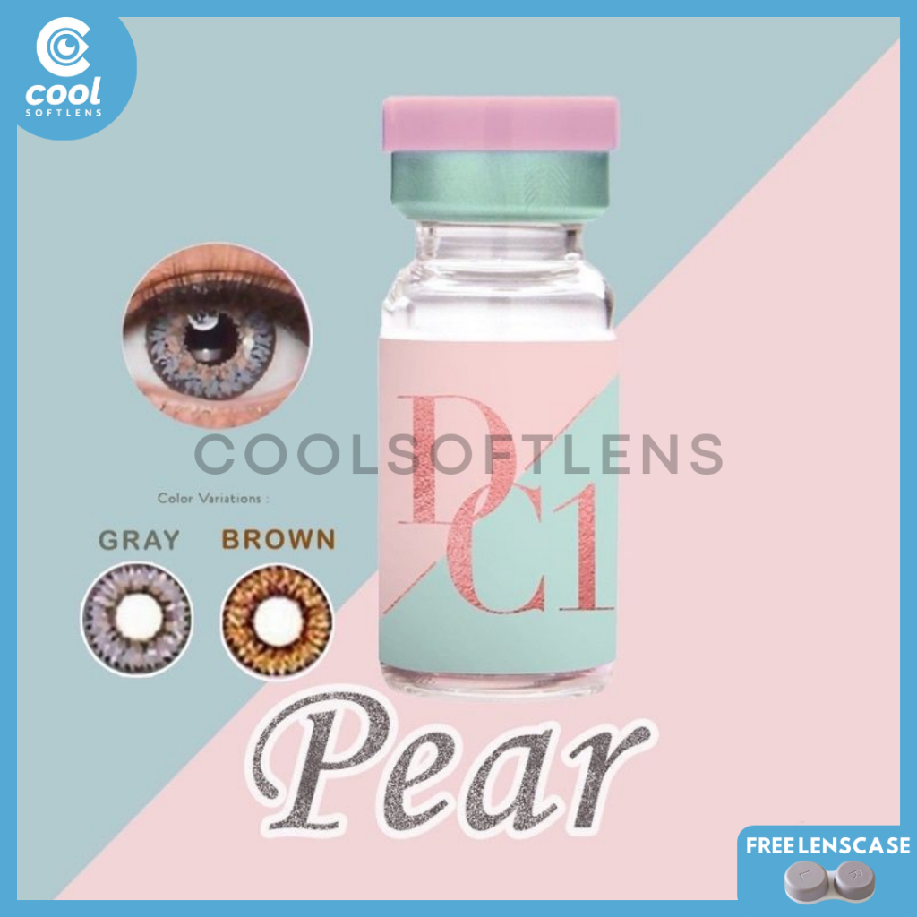 Jual Softlens DREAMCOLOR PEAR 14,5 MM Normal & Minus (-0,50 S/D -4,00 ...