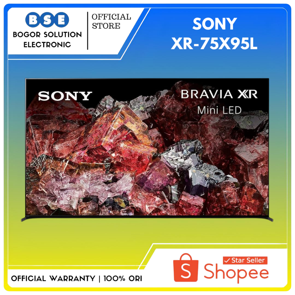Jual TV Sony Bravia 75 Inch X95L Mini LED 4K Sony 75X95L Google TV 4K ...