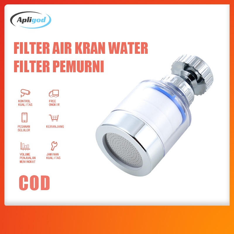 Jual Apligod Filter Air Kran Water Filter Pemurni Air Yang Murah Dan ...