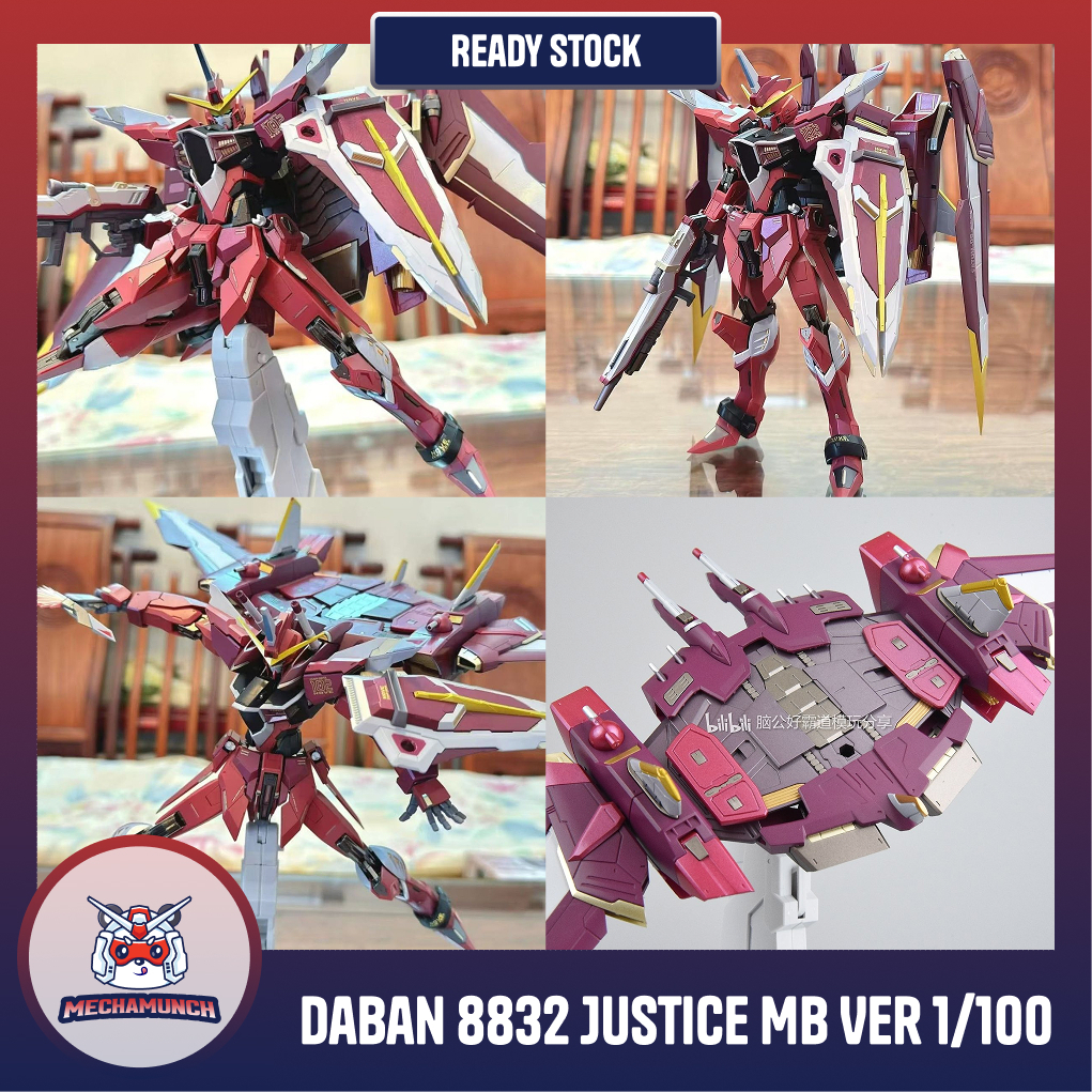 Jual Daban Model 8831 MG 1/100 Justice Metal Build Ver Model Kit ...