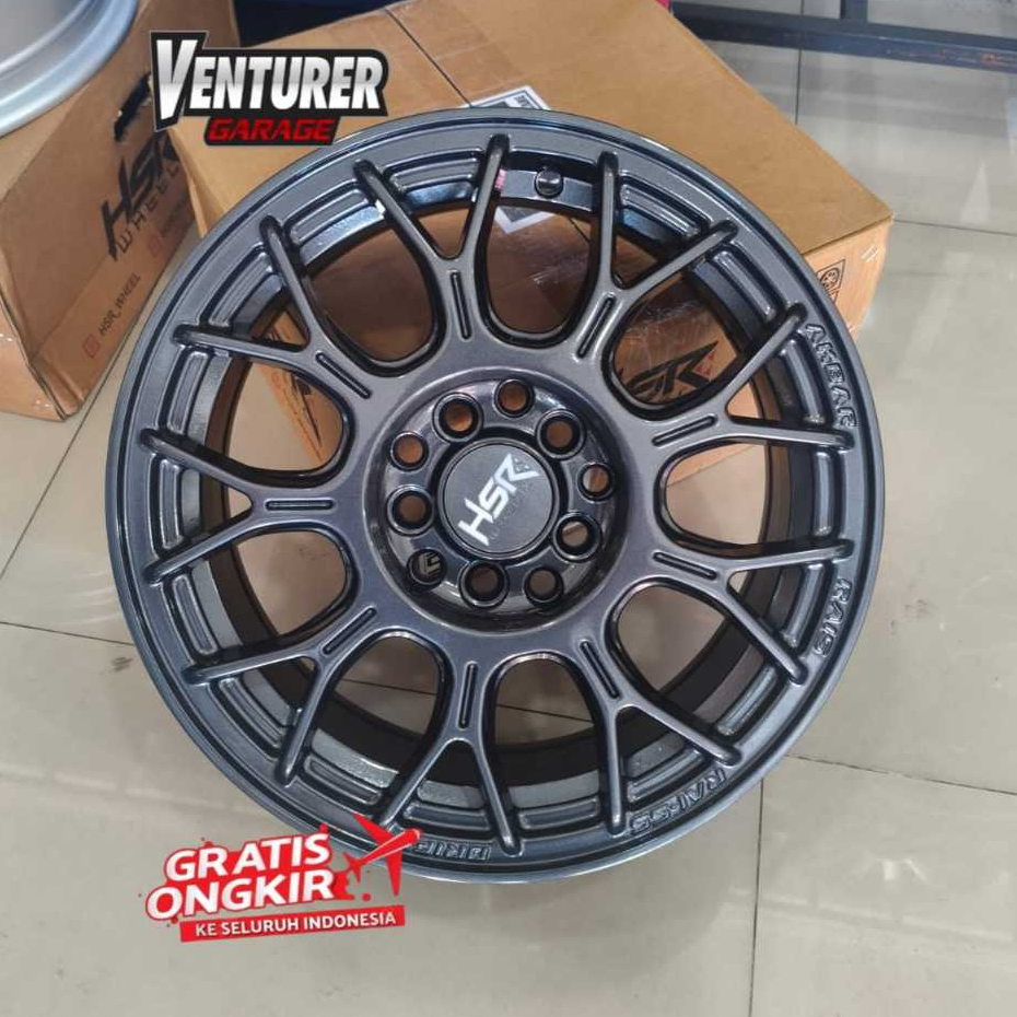 Jual velg mobil racing r15 HSR RAI S5 r15 buat hilux single cabin ...