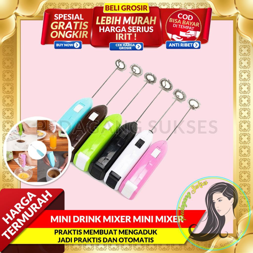 Jual PEDAGANG MURAH MINI DRINK MIXER MINI MIXER - HAND MIXER FROTHER ...