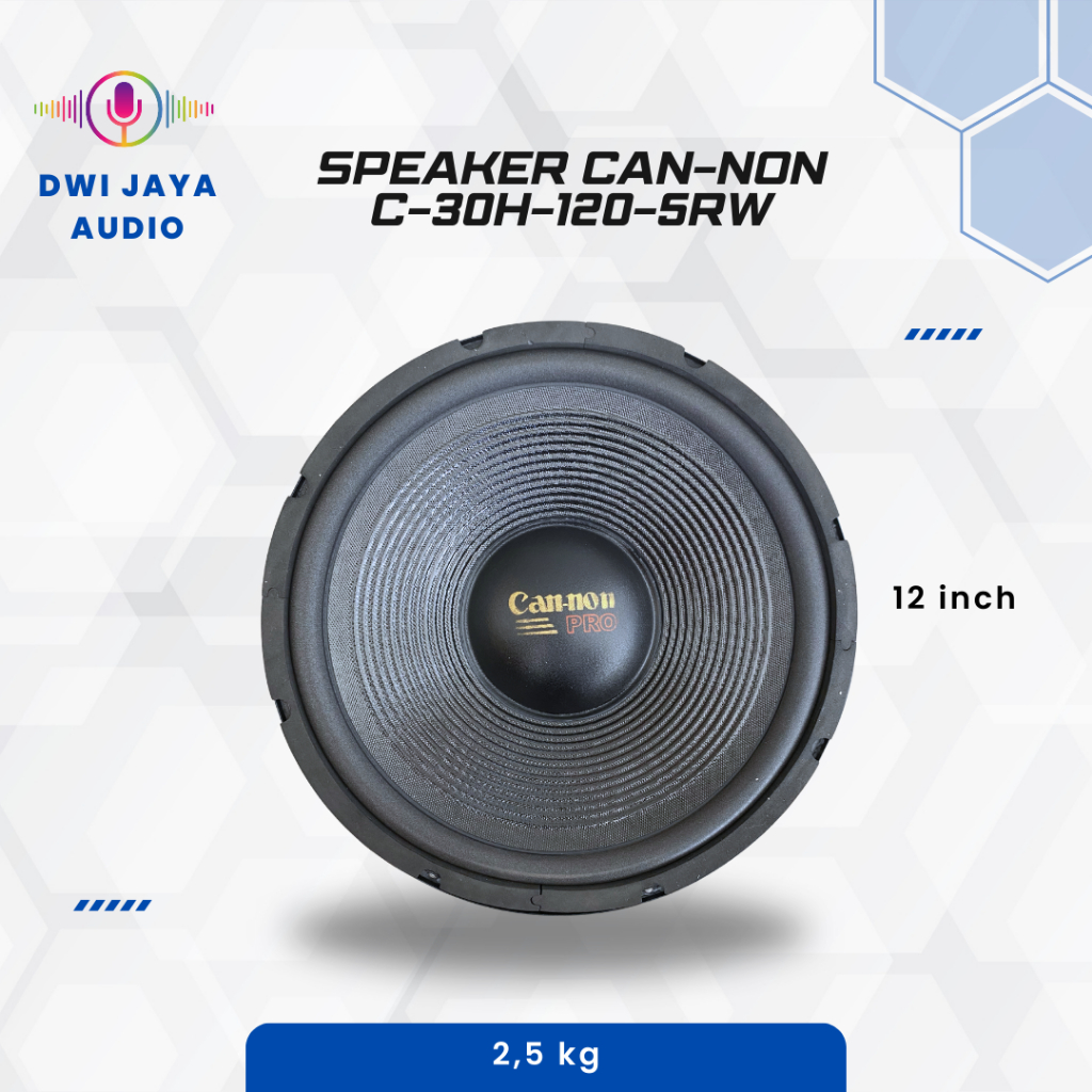 Jual Speaker Canon C-30H-120-SRW | Spiker 12 inch Subwoofer | Shopee ...