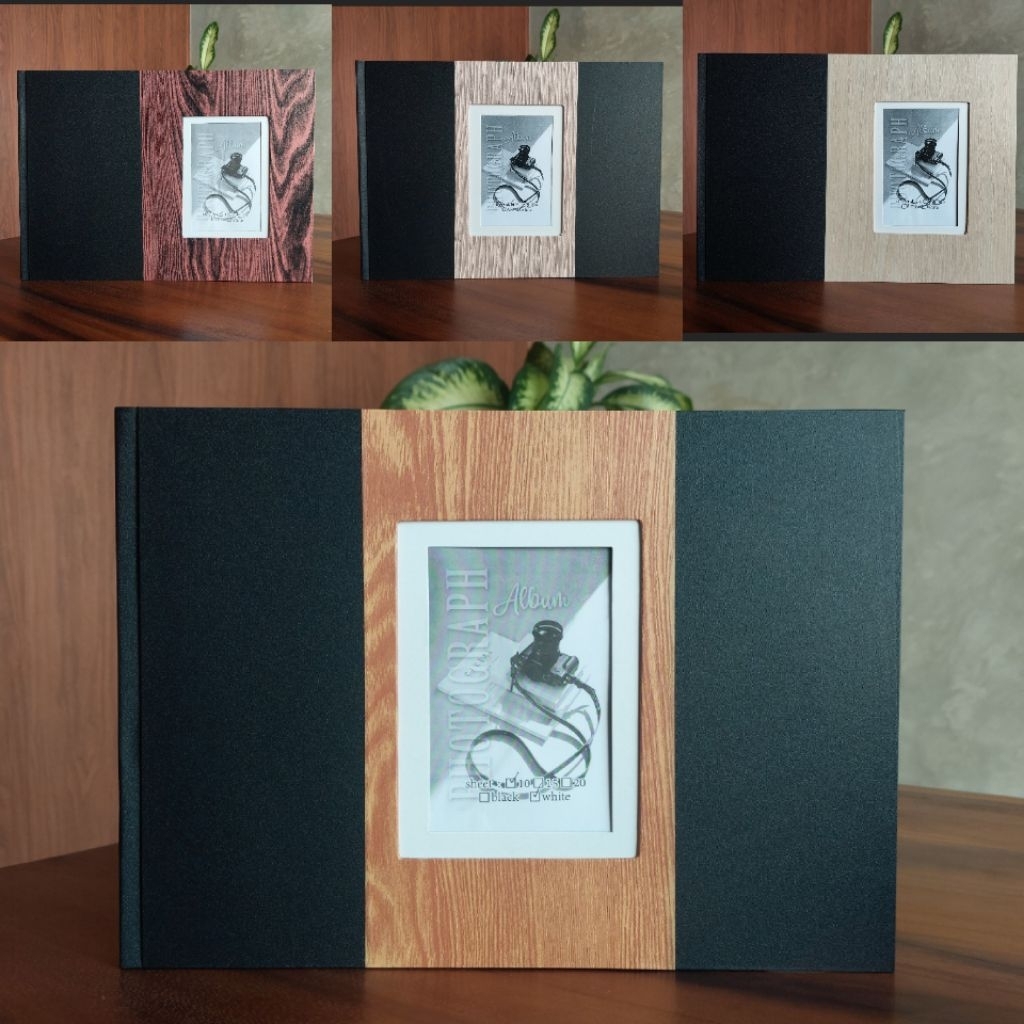 Jual ALBUM MBT/SS Photo Album Wedding Head Cover Lubang Landscape ...