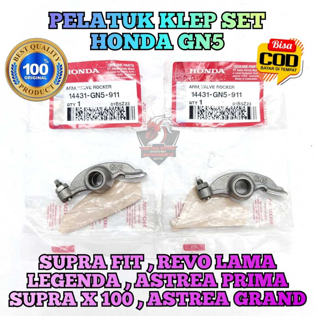 Jual Pelatuk klep set GN5 asli original motor honda Astrea grand ...