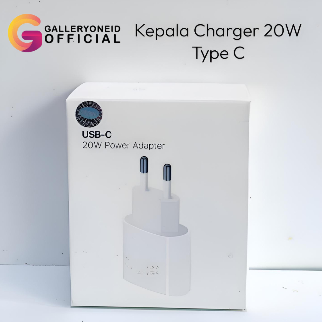 Jual Kepala Charger iPhone 20W Adapter Handphone Type C USB C Fast ...