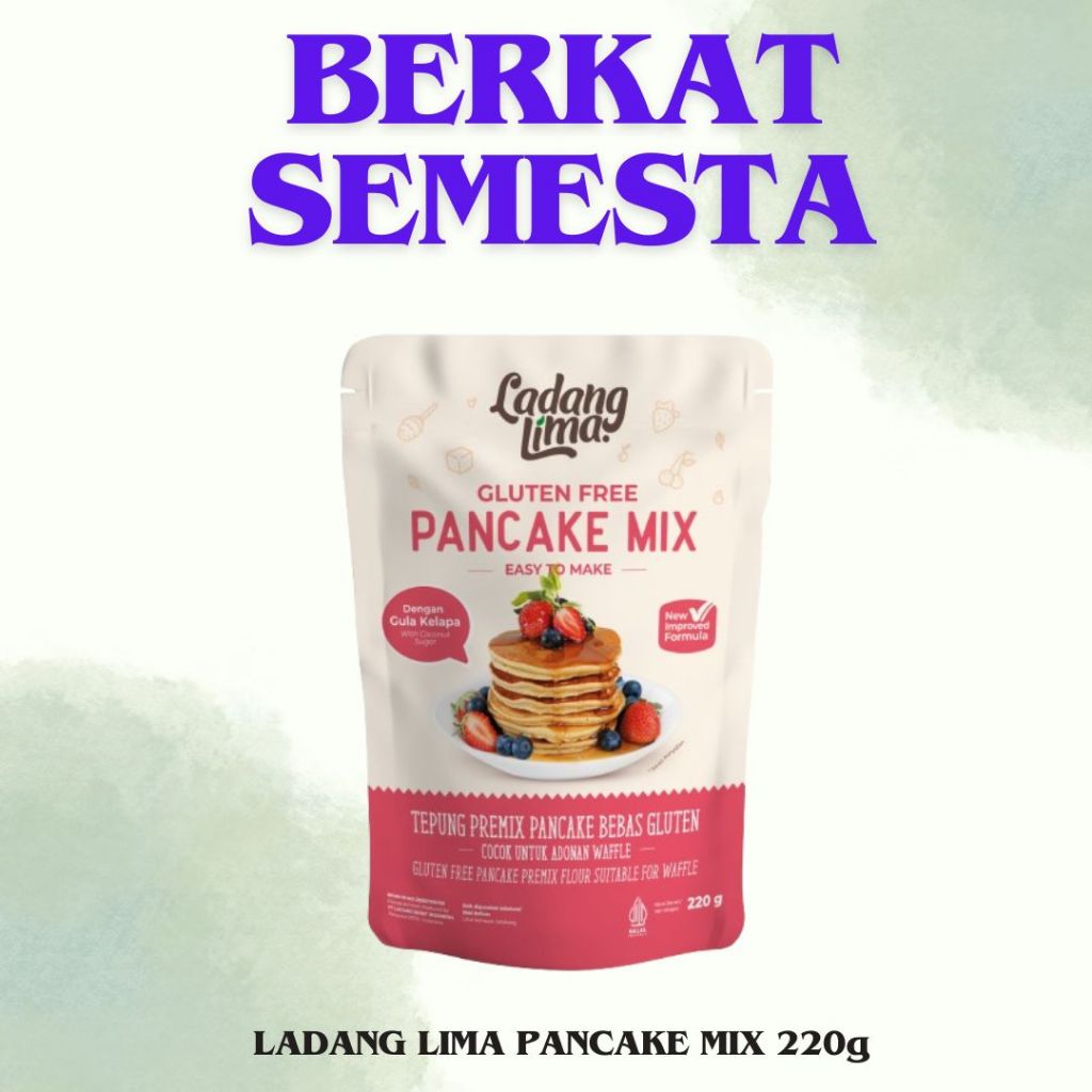 Jual LADANG LIMA PANCAKE MIX 220 GR | Shopee Indonesia