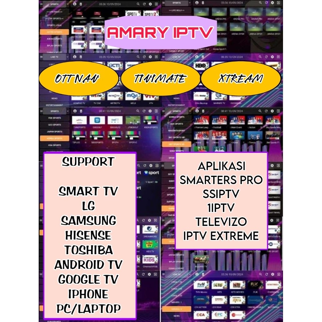 Jual M3U IPTV Player + Netflix | Shopee Indonesia