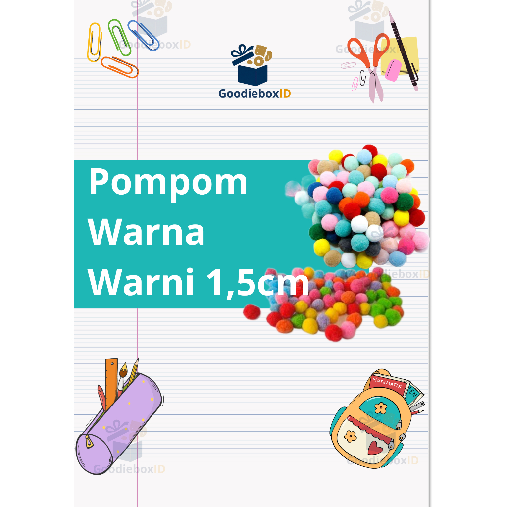 Jual Mainan Edukasi Montessori Pompom 1,5cm isi 20 pcs – Sortir Warna ...