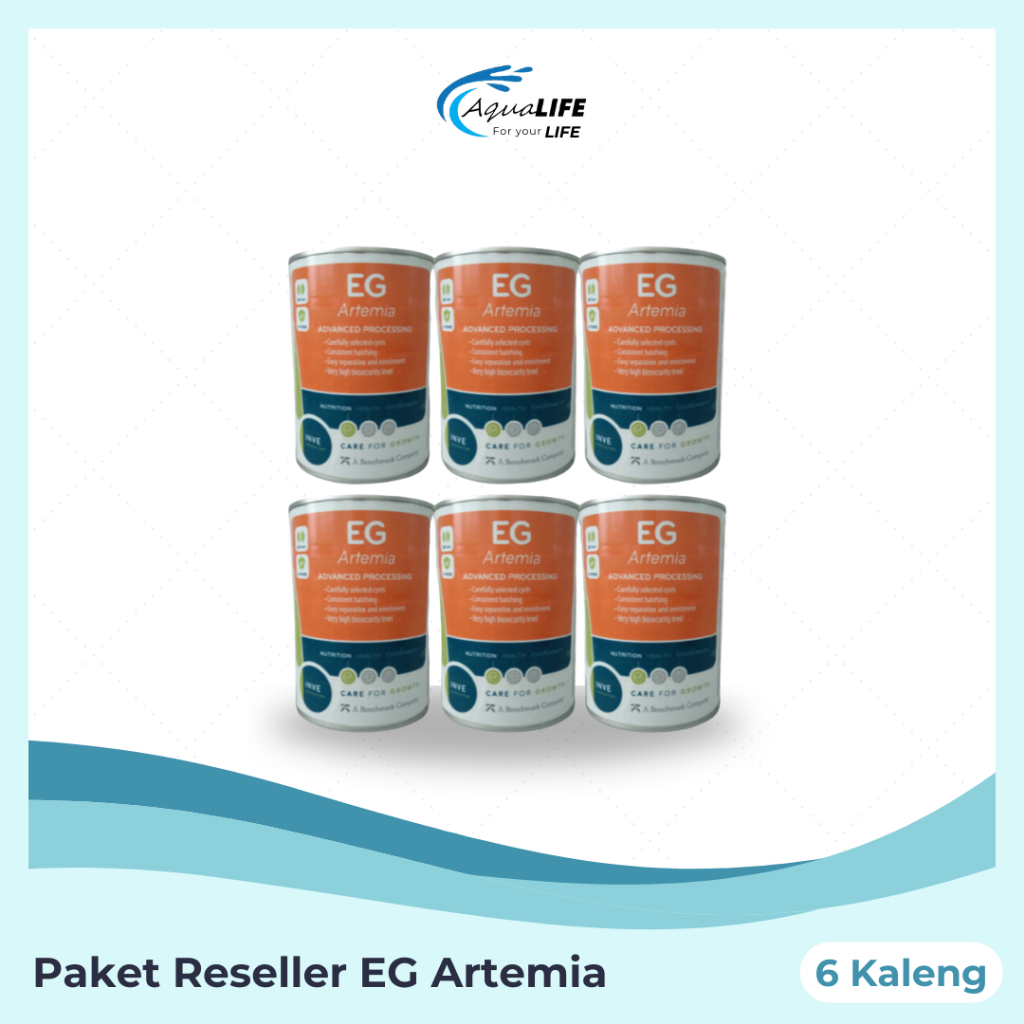 Jual ARTEMIA SEP-ART TECHNOLOGY INVE ORIGINAL 6 KALENG 425 GRAM ...