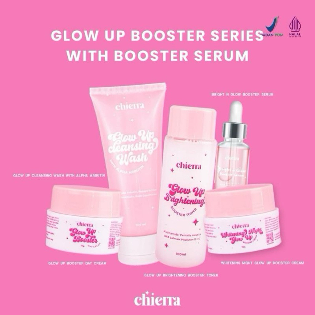 Jual CHIERRA SKINCARE 1 PAKET + SERUM Perawatan Mencerahkan Wajah ...