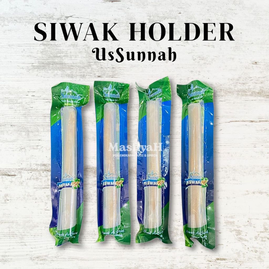 Jual (1 LUSIN) SIWAK US SUNNAH - HOLDER Siwak US SUNNAH + HOLDER ...